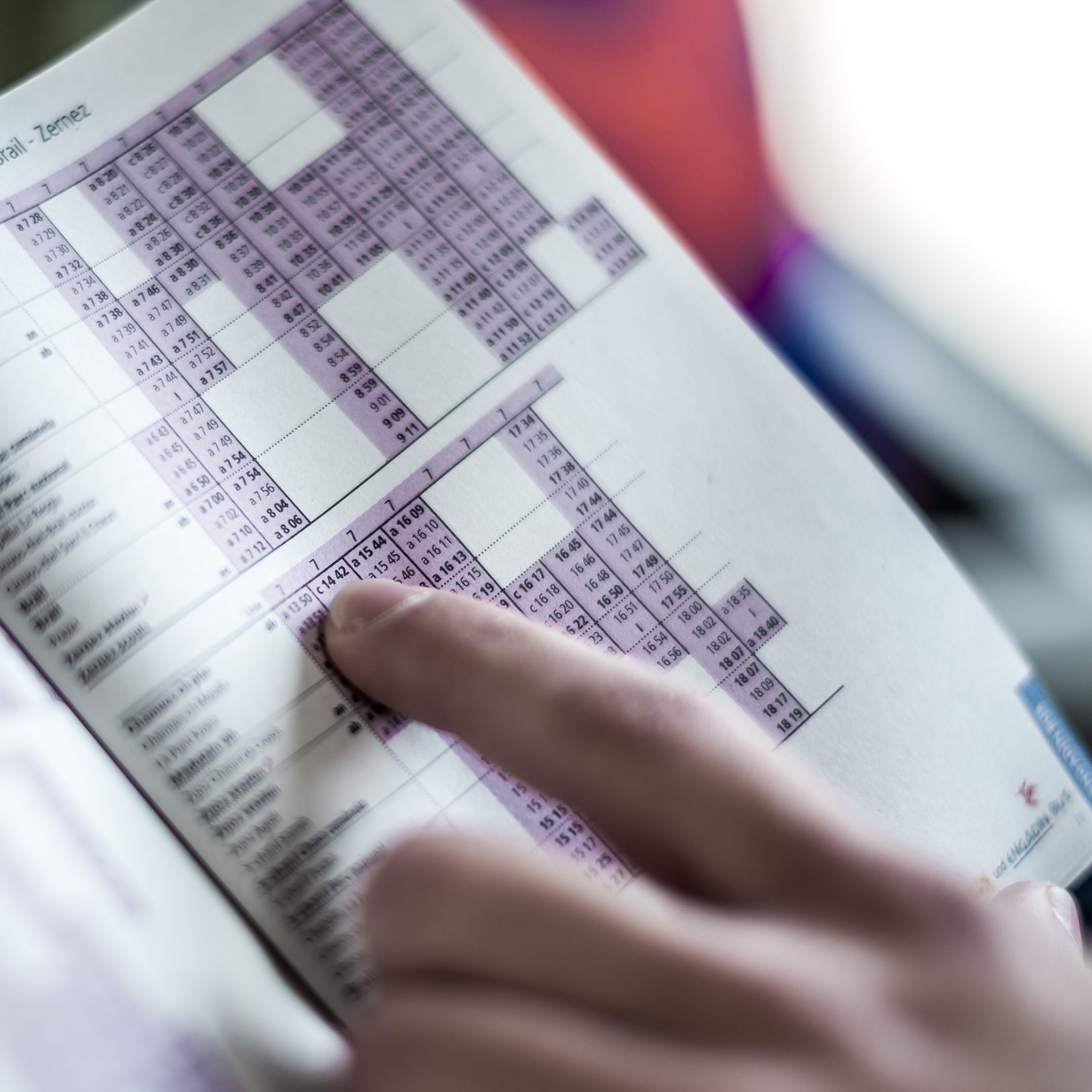 Online-Fahrplan – Engadin Bus